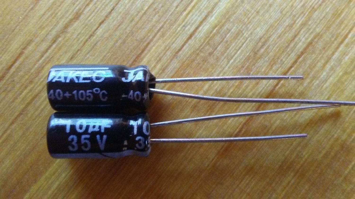 2pcs 10uF 35v Electrolytic capacitor