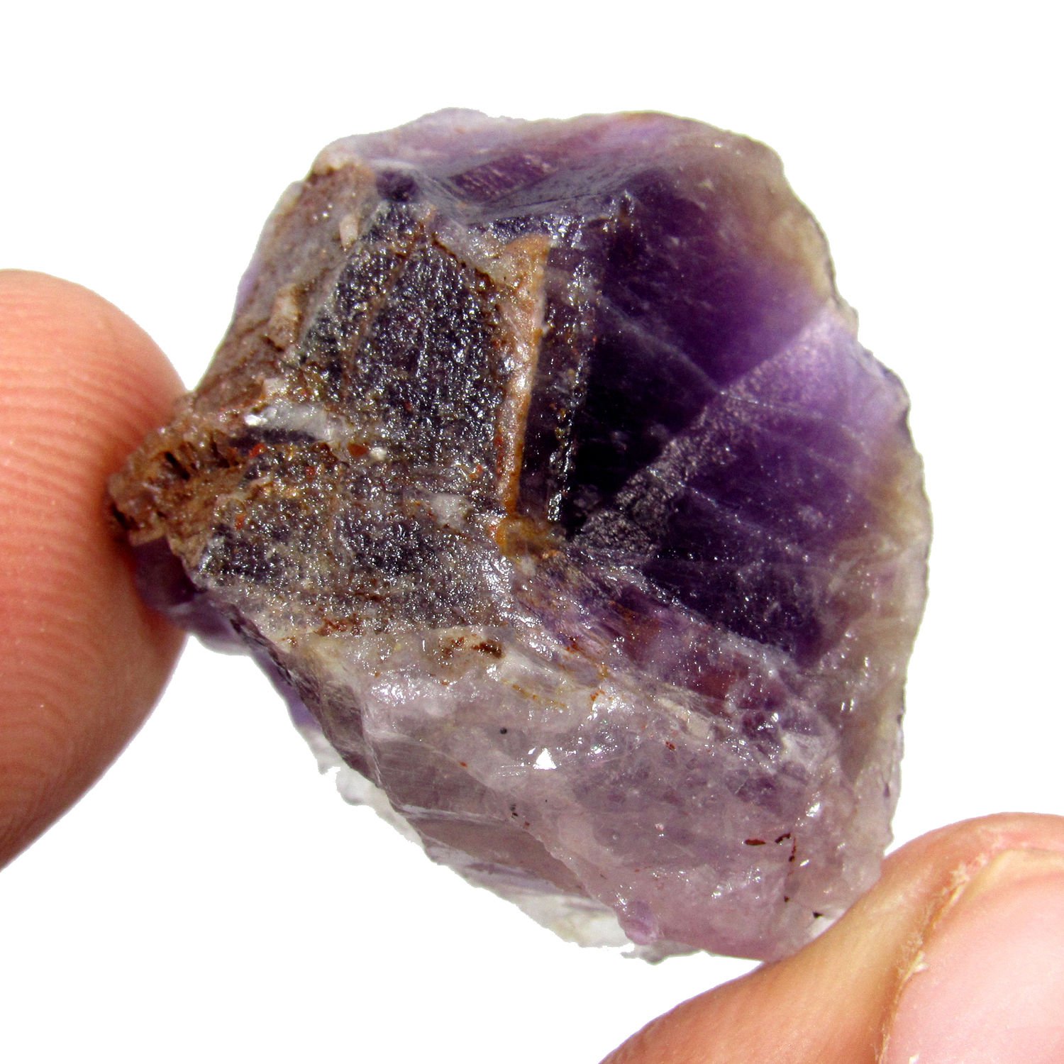 45.00Cts Untreated 100% Natural Violet Amethyst Brazilian Rough ...