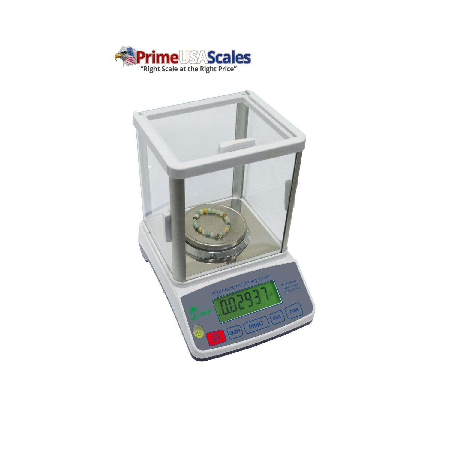 LW Measurements Tree HRB 103 Precision Lab Balance - 100g x 1mg (0.001g ...