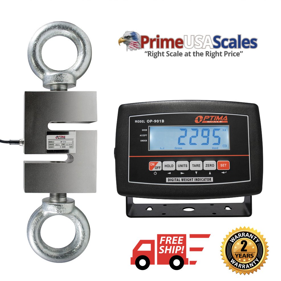 Crane Scale Heavy Duty 5,000 LB Overhead Scale OP-926 Scale Kit NEW