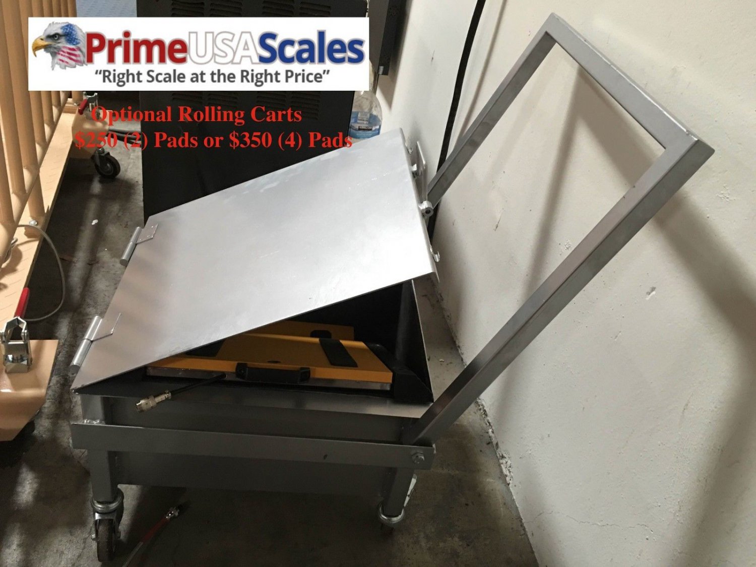 Optima OP-928 Car Scale Wheel Weigher Truck Scale Axle Scale 100,000 lb