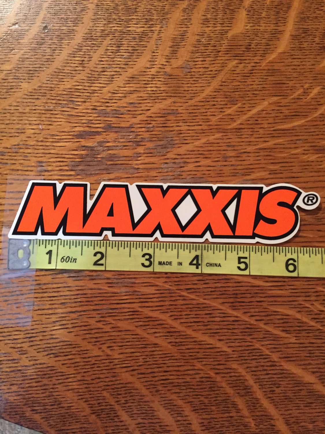 Large Maxxis Snowboard Sticker