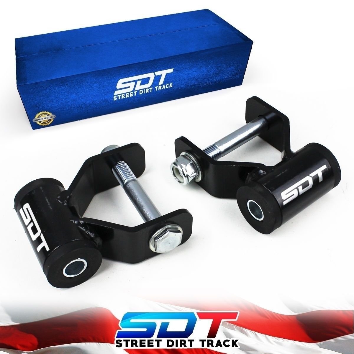 2" Rear Steel Shackles Drop Lowering Leveling Kit 89-97 Ford Ranger 4x4 ...