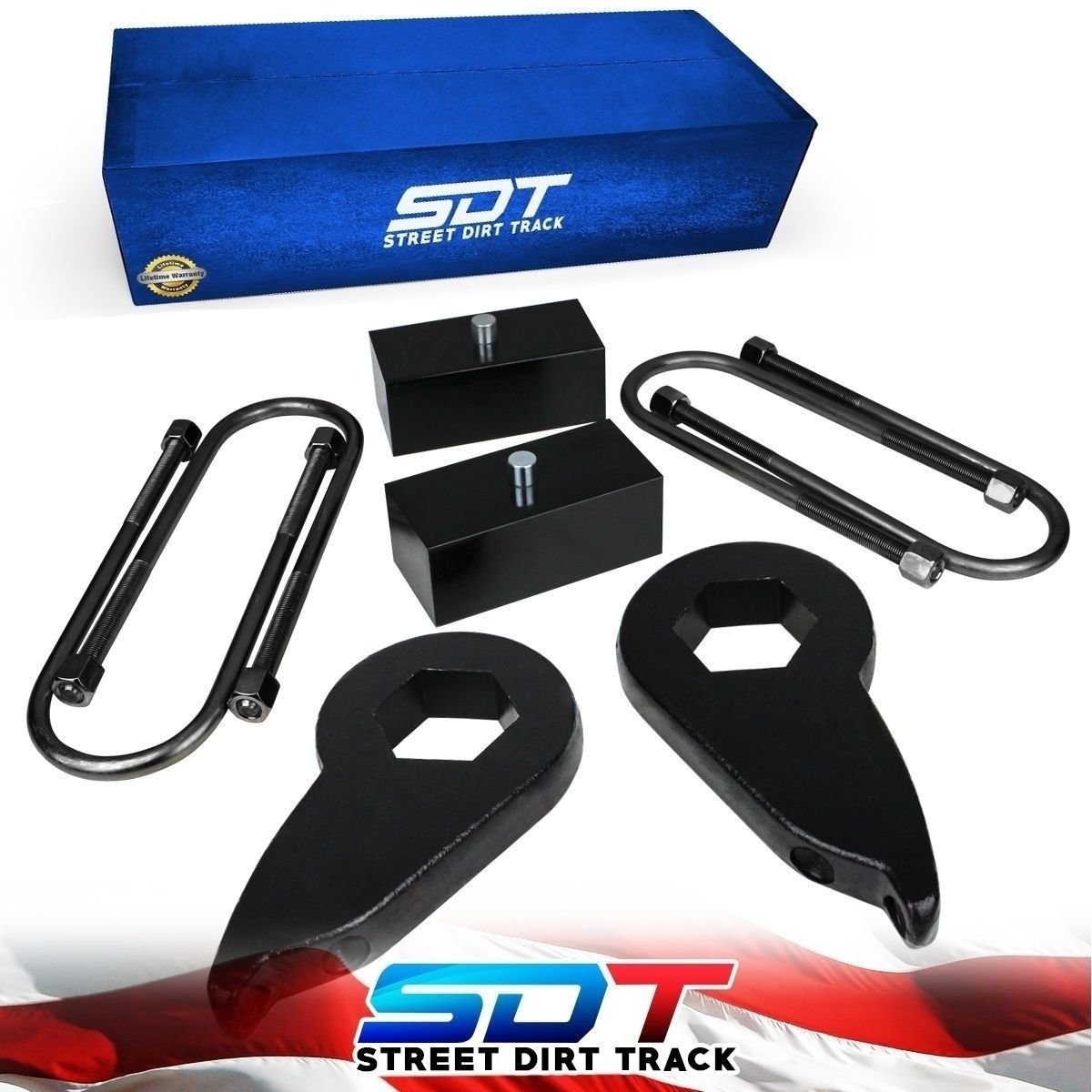 Full 3" Front 2" Rear Steel Leveling Lift Kit F-150 4X4 1997-2004 Ford F150