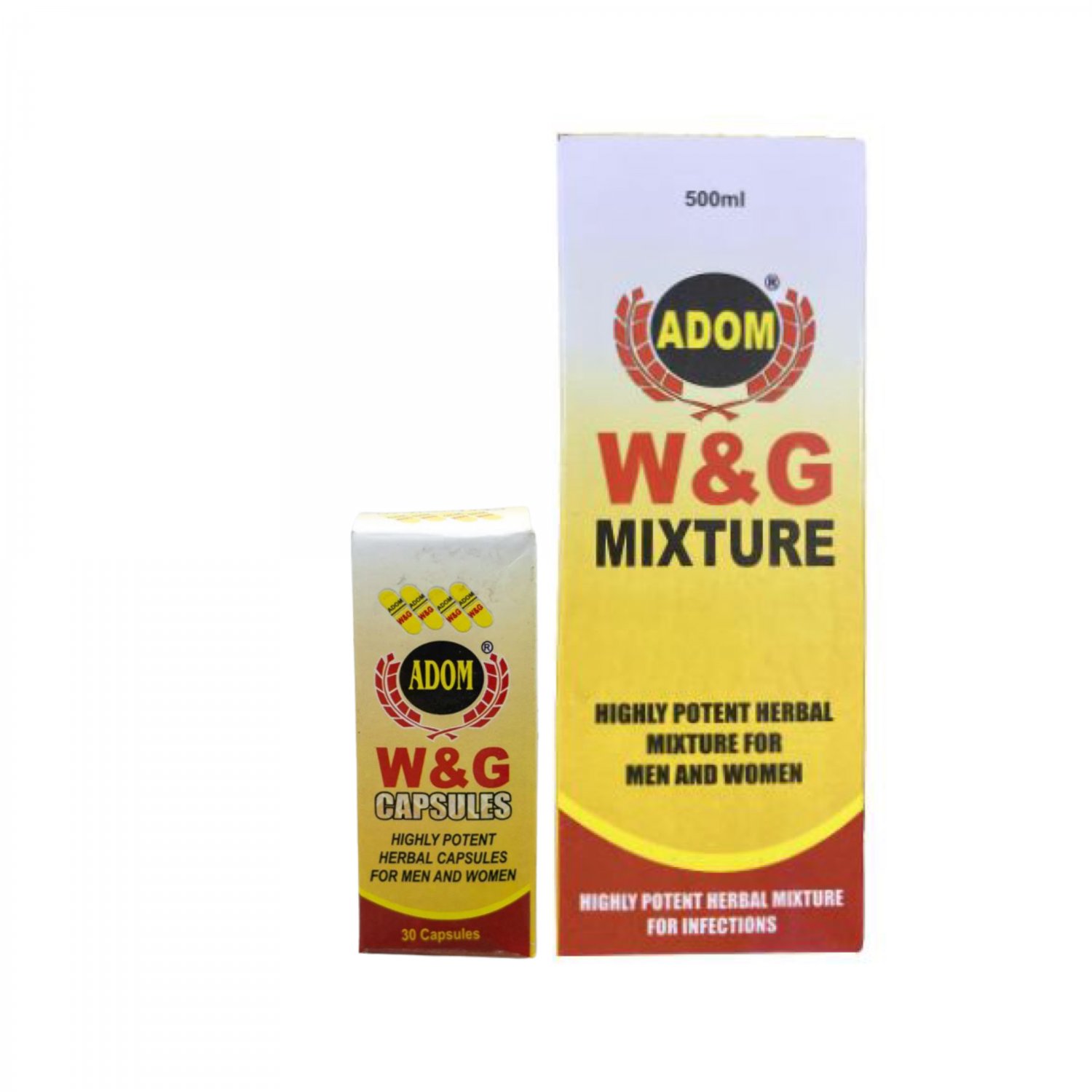 Adom W&G, (both men & women) - (Caps or Mixture)