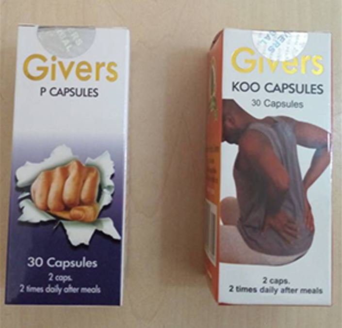 3x Givers Koo Capsules - 30caps