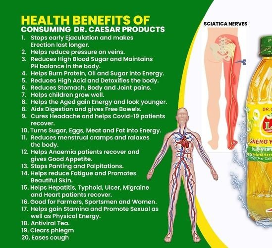 Dr. Caesar Lina Energy Tea - 350mL