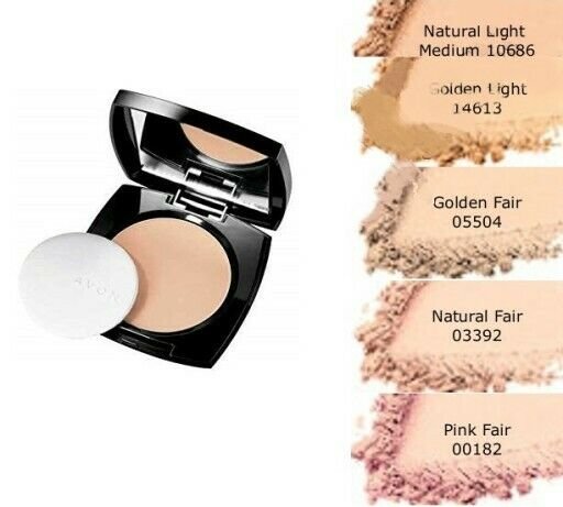 Avon True Color Flawless Mattifying Pressed Powder 8g Various shades