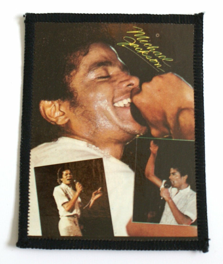 Michael Jackson Vintage Patch, 80s Vintage Patch, Michael Jackson ...