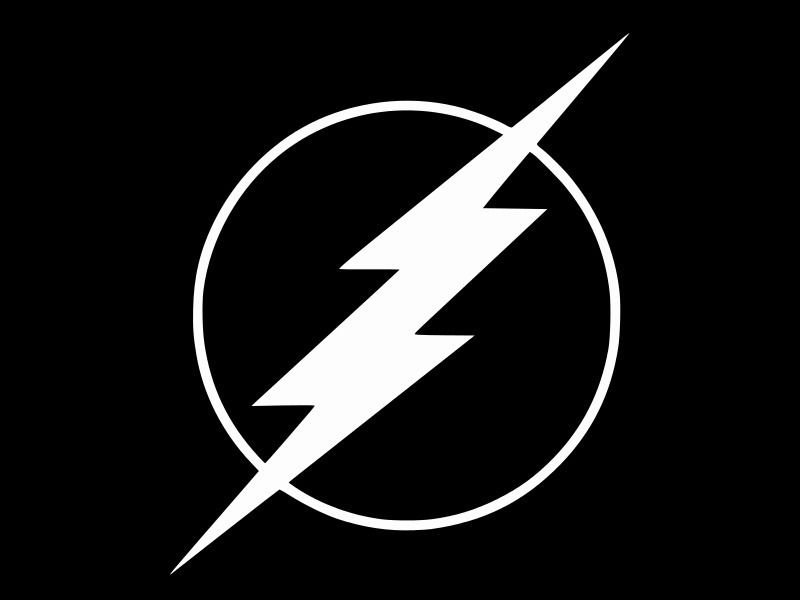 FLASH Superhero logo Vinyl Decal Sticker high quality CHOOSE SIZE COLOR