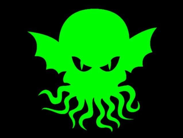 CTHULHU Cartoon Lovecraft Vinyl Decal, hi quality Free Ship CHOOSE SIZE ...
