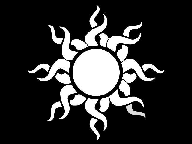 TRIBAL SUN Sticker Vinyl Decal high quality CHOOSE SIZE COLOR