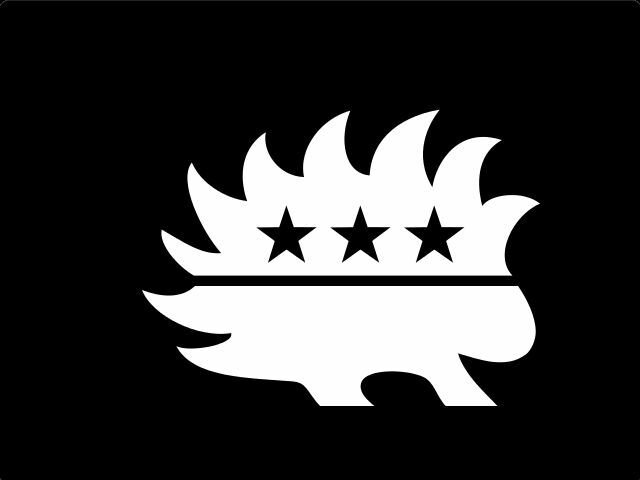LIBERTARIAN PARTY PORCUPINE Vinyl Decal Car Window Sticker CHOOSE SIZE ...