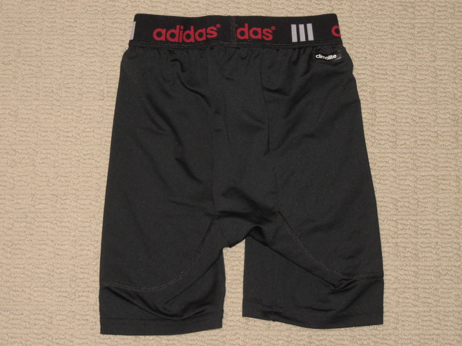 Boys Adidas Climalite Pocket Cup Base Layer Compression Shorts Youth M ...