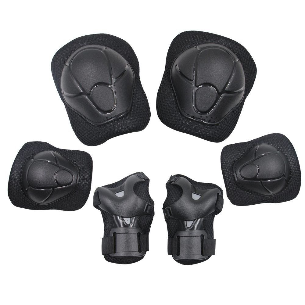 Protective Gear Pads Knee Pads+Elbow Pads+Wrist Pads+Helmet 7 Pcs FOR ...