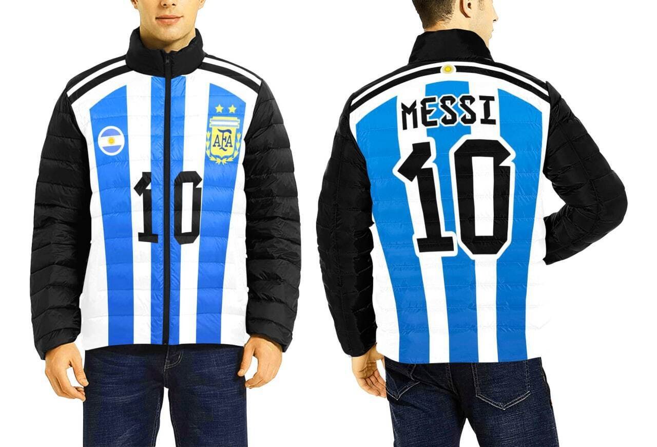 New Argentina Messi #10 World Cup Qatar 2022 Jacket Adult and Kids