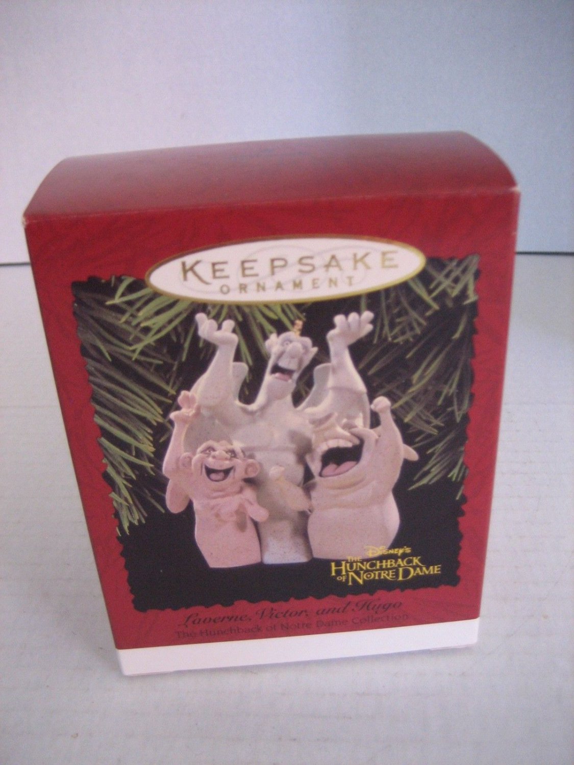 Hallmark Keepsake Disney Hunchback of Notre Dame La Verne Victor Hugo ...