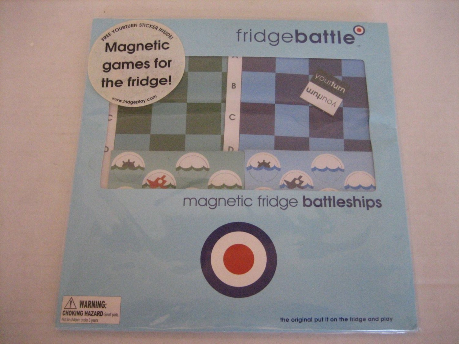 Fridge Battle Magnetic Fridge Battleships Magnetic Game New Package ...