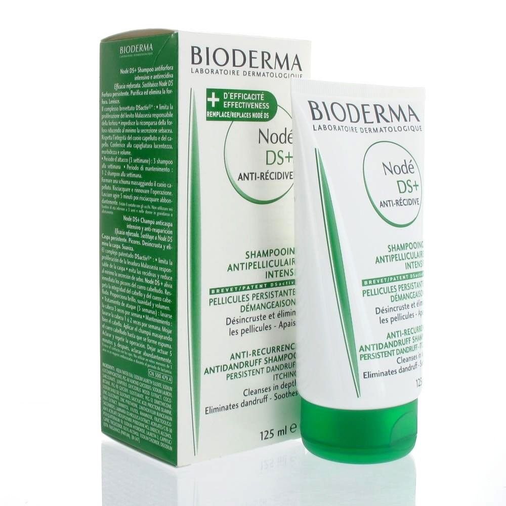 NEW Bioderma Node DS+ Shampoo 125ml ANTI-RECIDIVE against Dandruff
