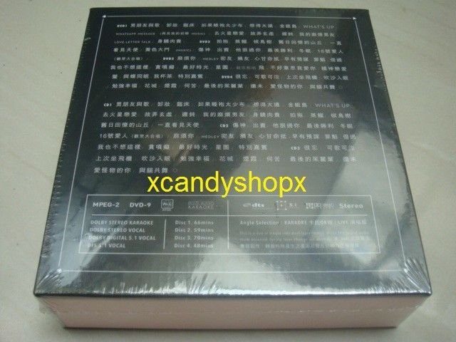 JOEY YUNG 容祖兒 My Secret Live 2017 4DVD+3CD Hong Kong edition