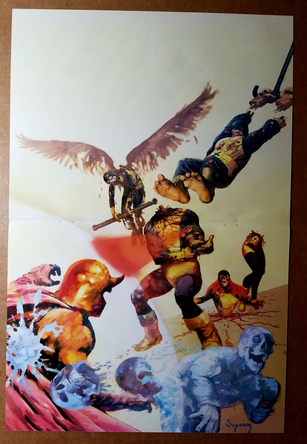 X-Men Marvel Zombies Magneto Cyclops Jean Grey Comic Poster by Arthur ...