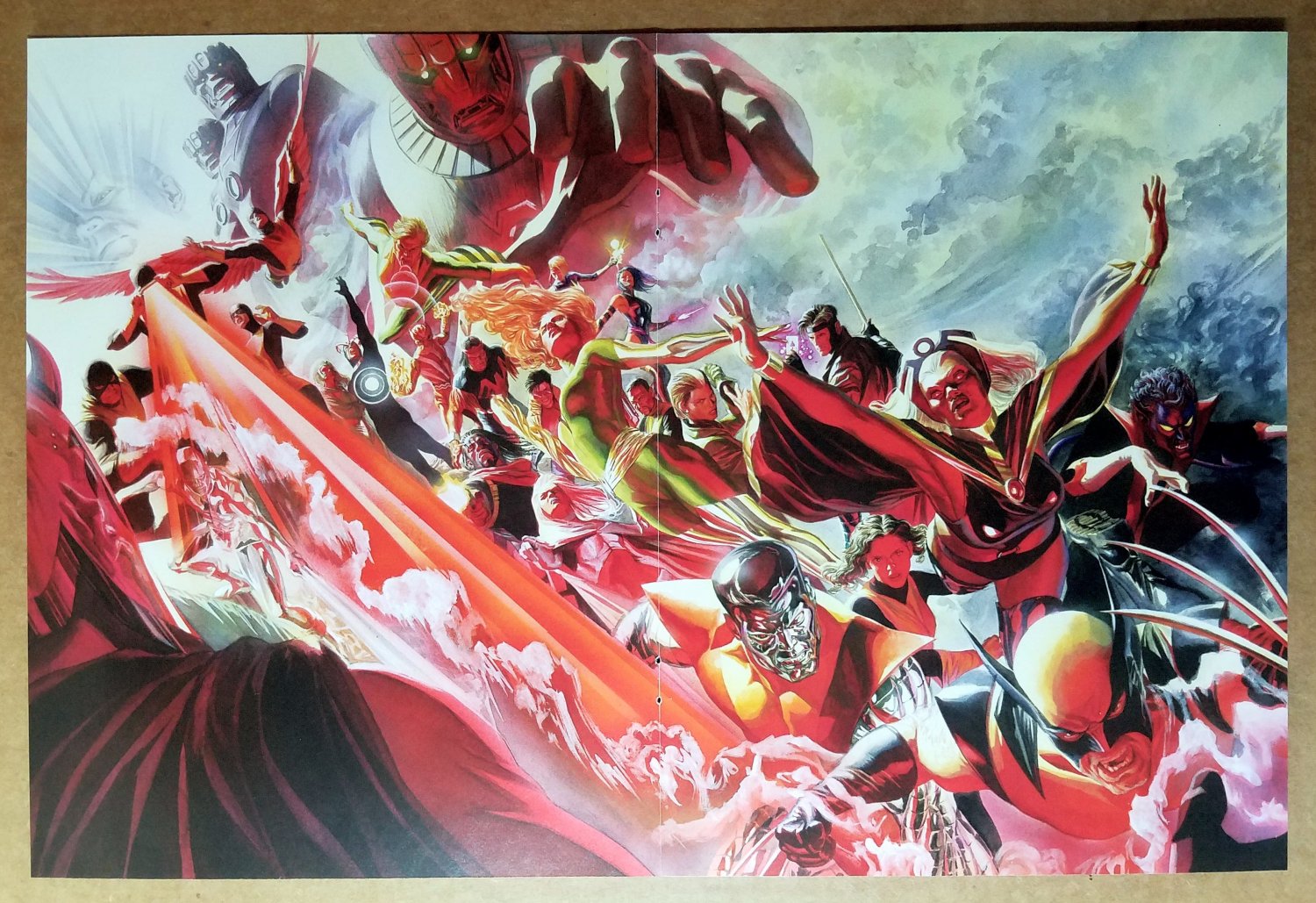 Uncanny X-Men 500 Sentinels Evolution Havok Marvel Comics Poster by ...