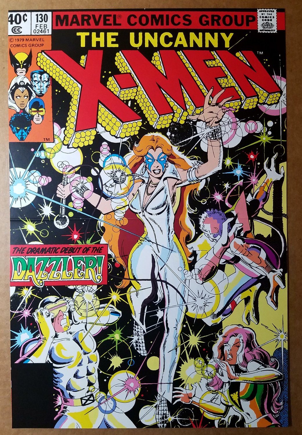 The Uncanny X-Men 130 Dazzler Marvel Comics Poster by John Romita Jr