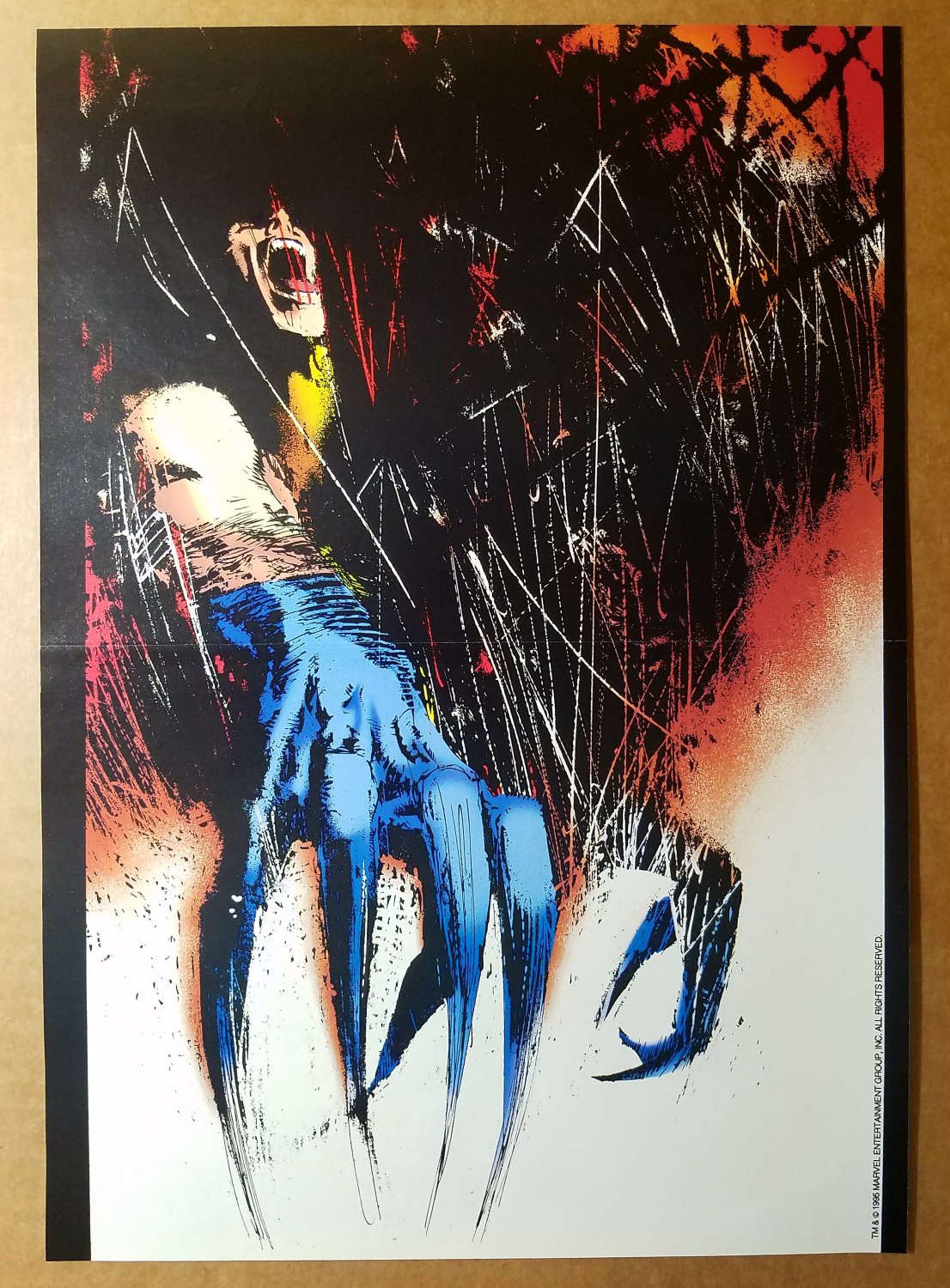Wolverine Insanity Logan X Men Marvel Comics Poster By Bill Sienkiewicz