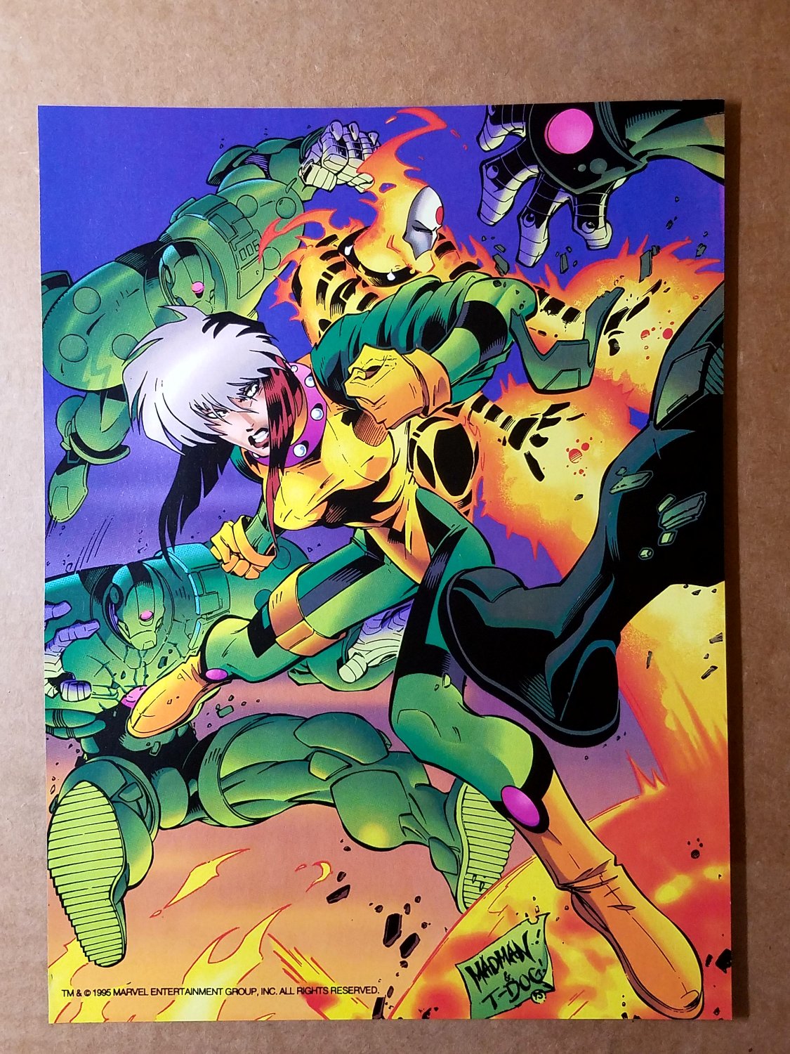 Rogue X-Men Marvel Comics Mini Poster by Joe Madureira