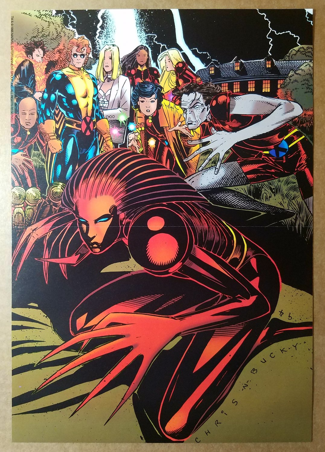 X Men Generation X Emma Frost Marvel Comics Poster By Chris Bachalo