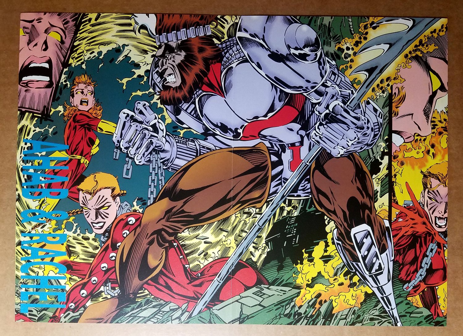 Ahab & Rachel Marvel Comics Poster by Hen Lashley