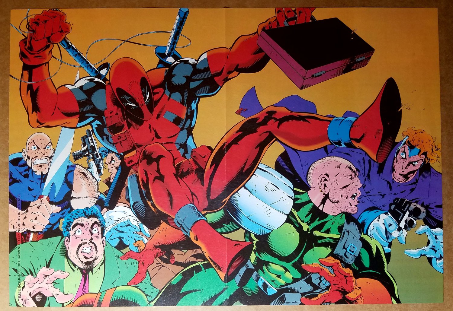 Deadpool Marvel Comics Poster by Greg Capullo