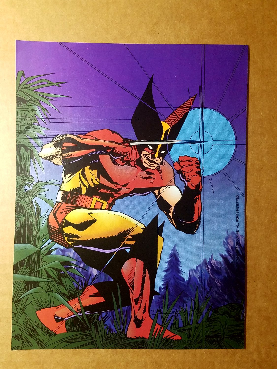 Wolverine X-Men Marvel Comics Mini Poster by Walt Simonson