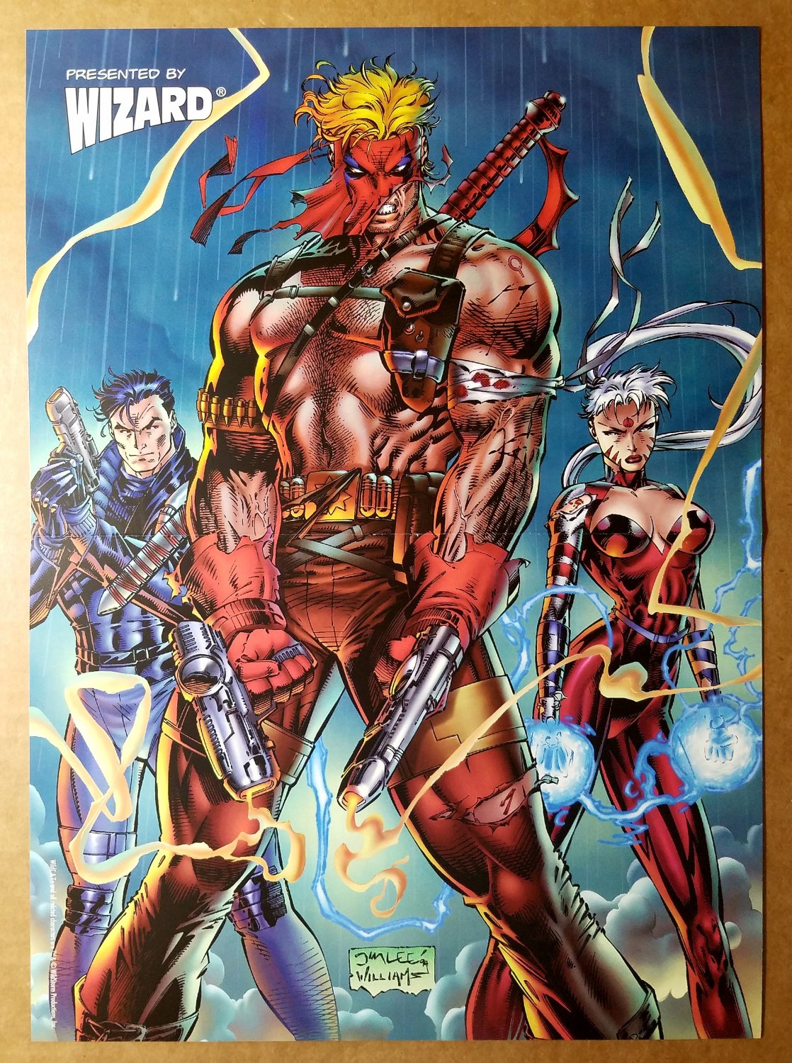 Wildcats Image Comic Poster By Jim Lee