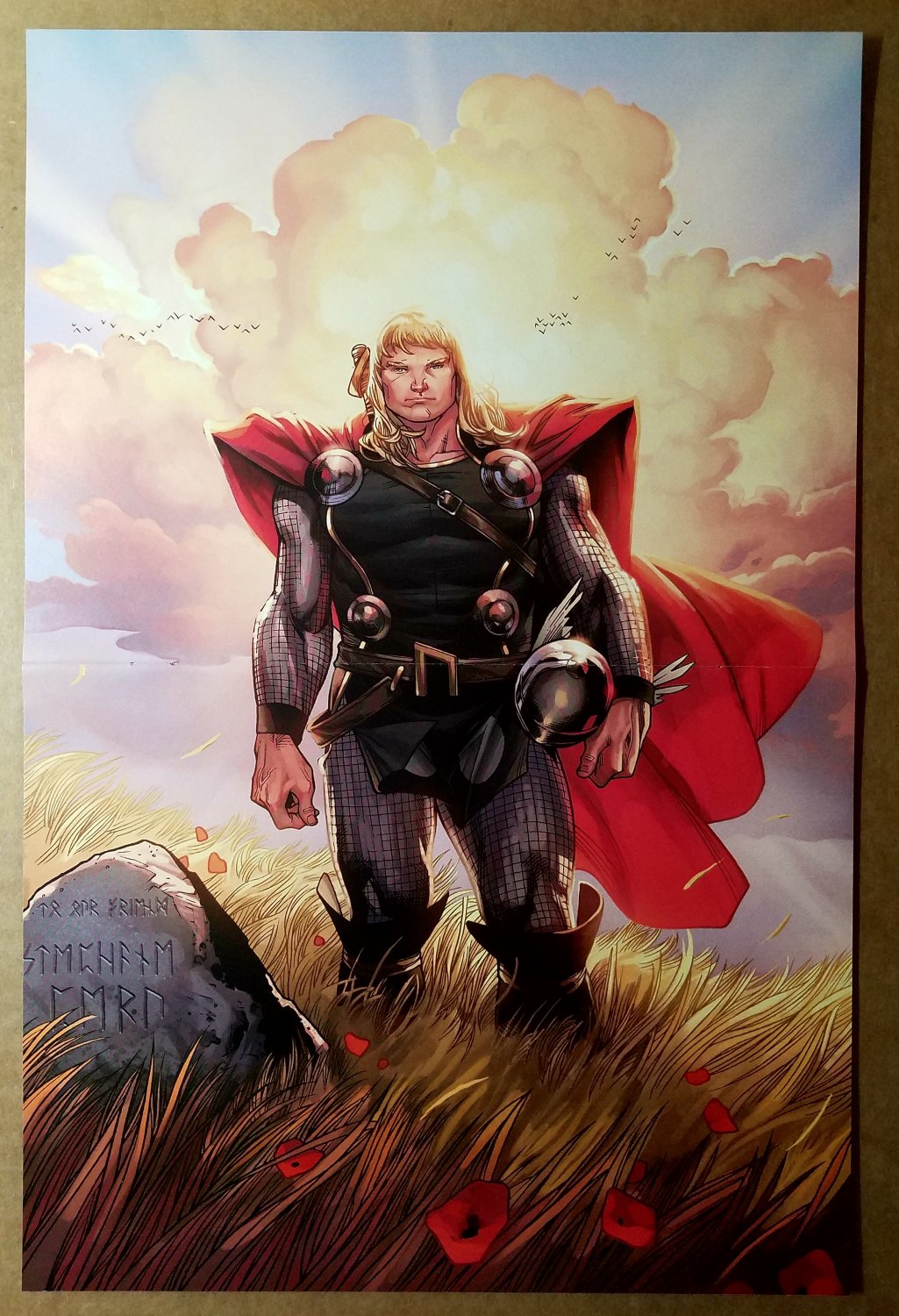 Avengers Thor 10 Ragnarok Marvel Comics Poster by Olivier Coipel