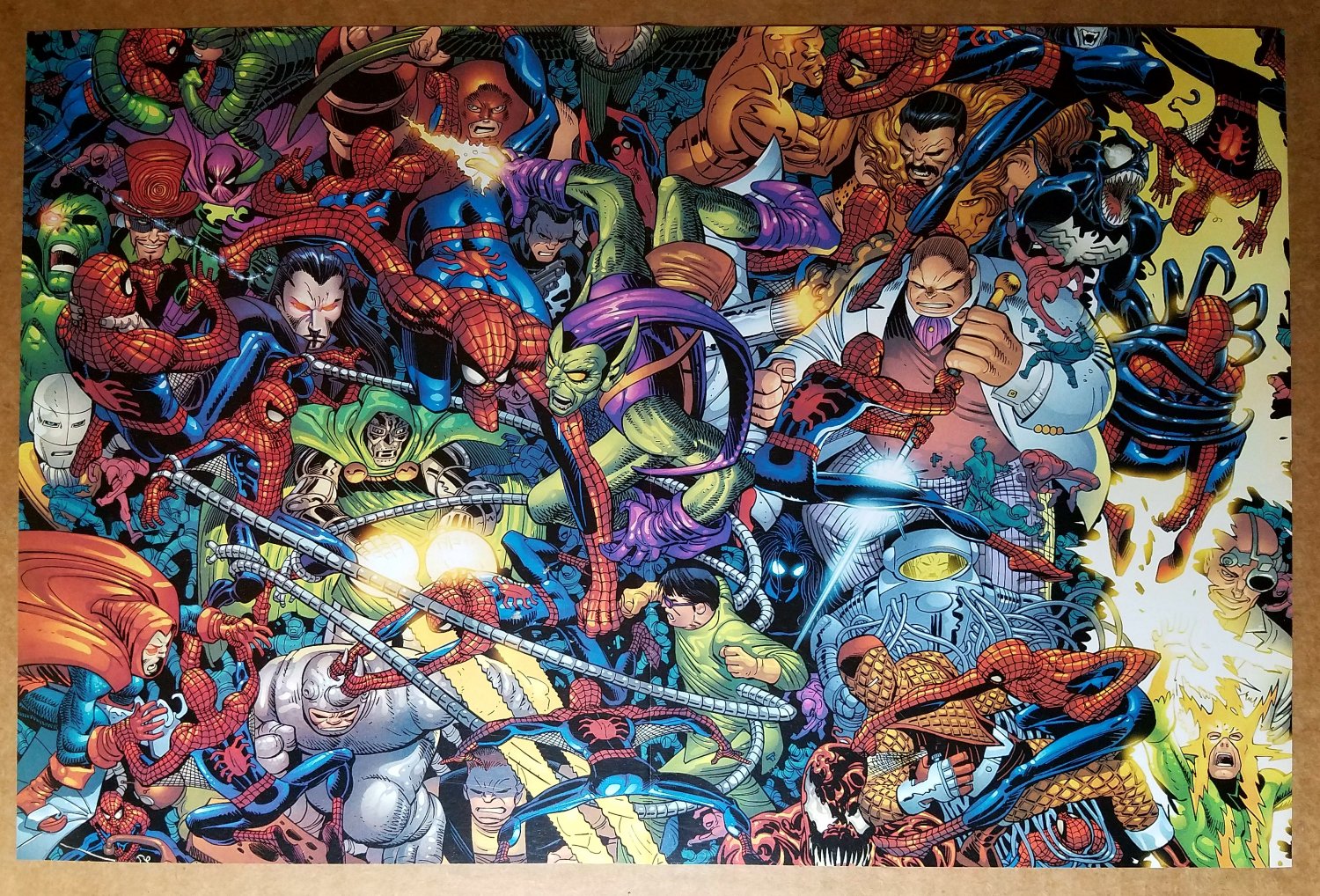 Spider-Man Venom Green Goblin Carnage Villains Marvel Poster by John ...