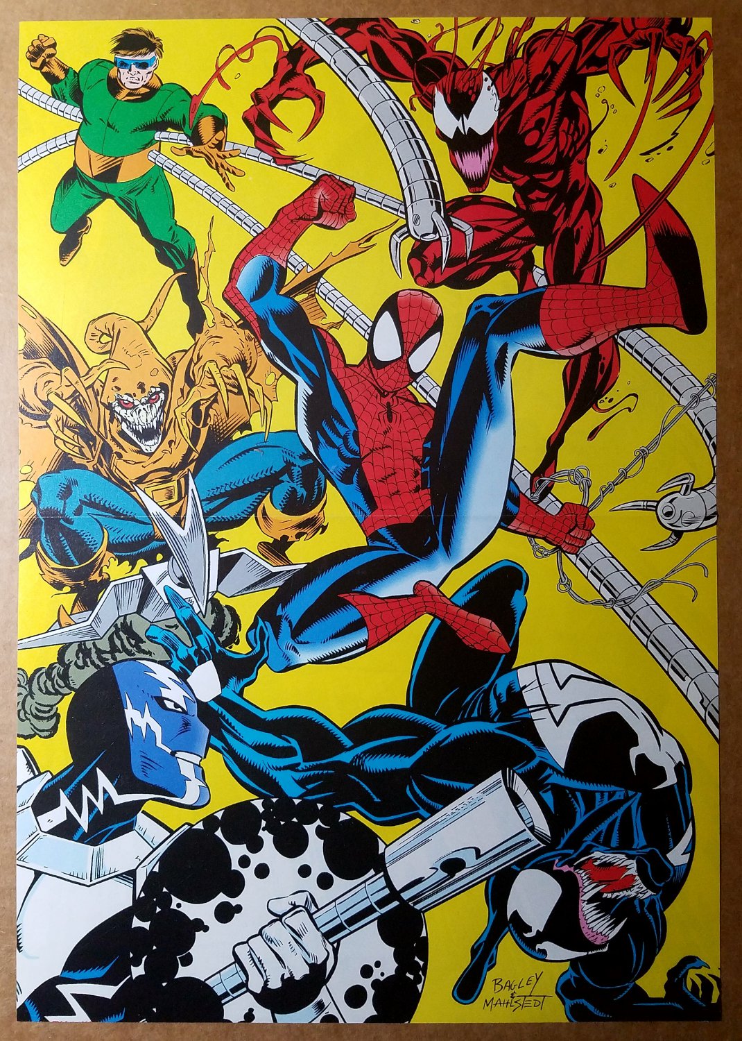 Spider-Man Carnage Venom Dr Octopus Hobgoblin Marvel Comics Poster by ...