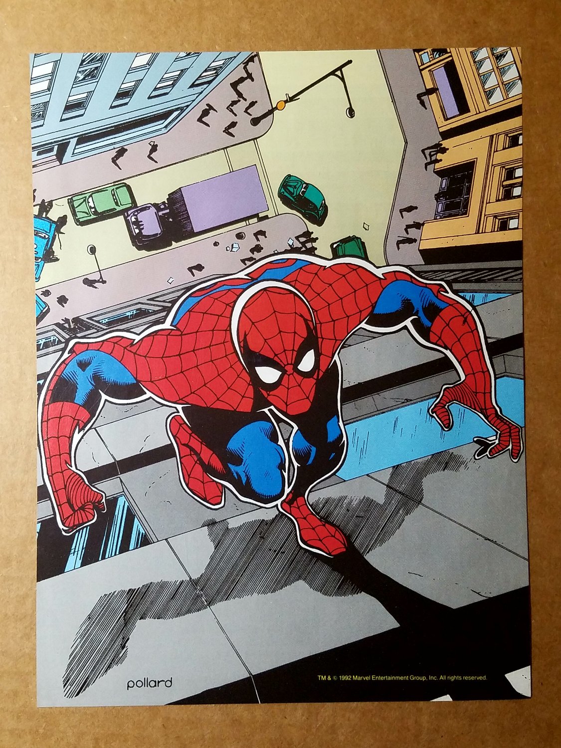 Amazing Spider-Man Marvel Comic Mini Poster by Keith Pollard