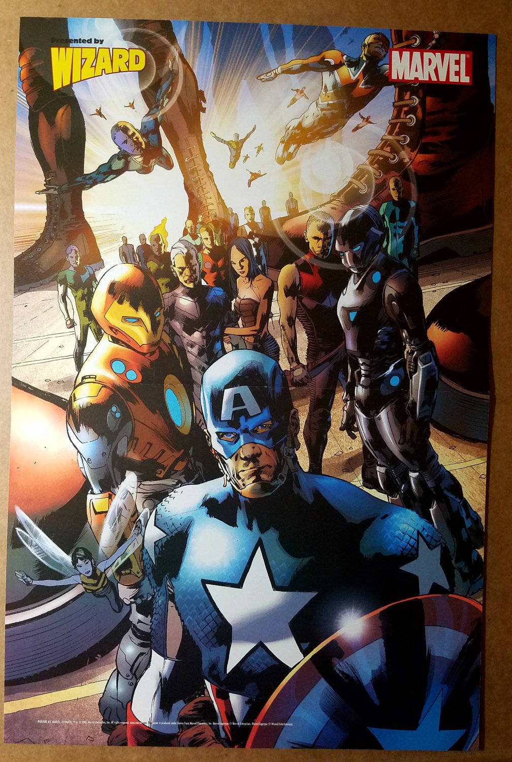The Ultimates Marvel Comics Poster by Bryan Hitch