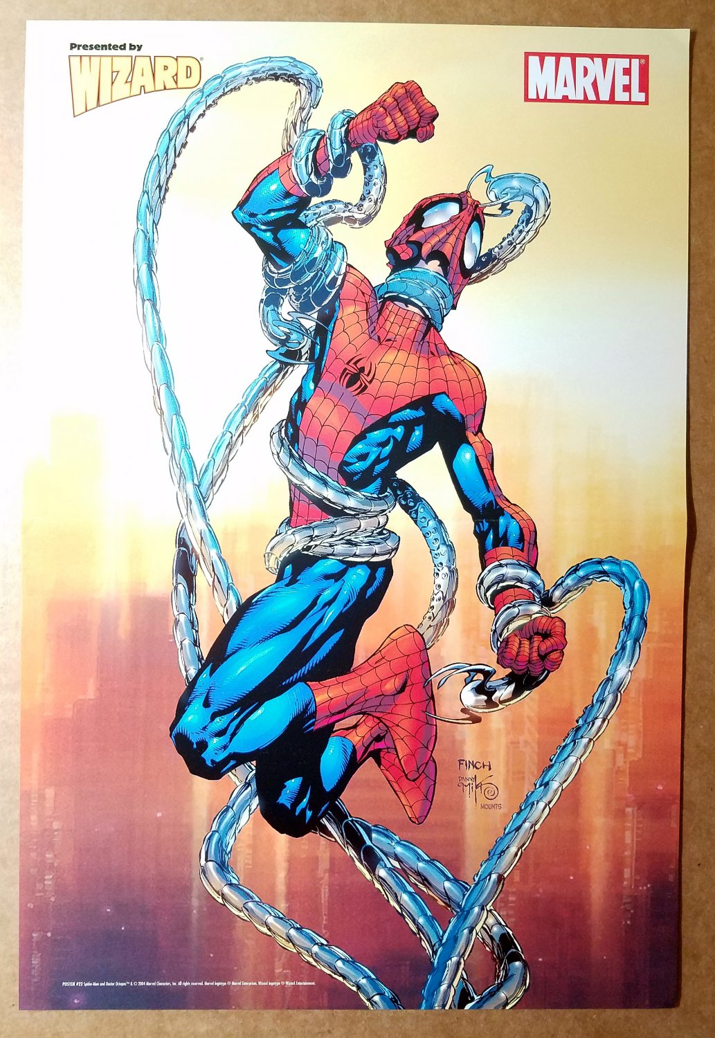 Spider-Man Marvel Comics Poster by David Finch