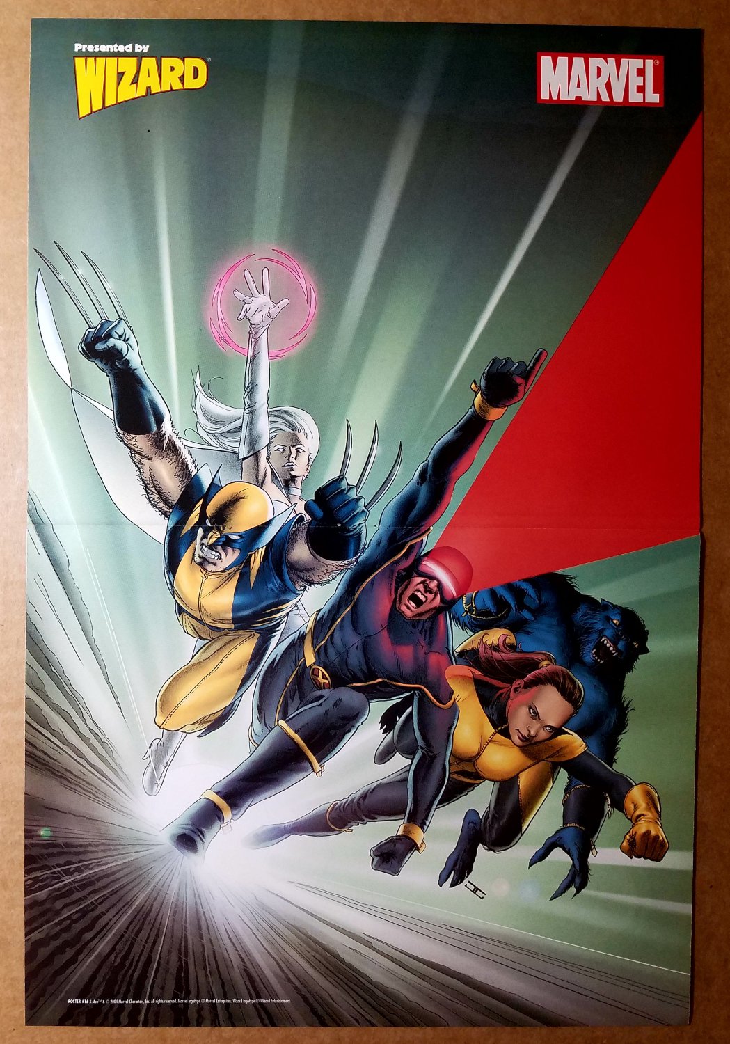 X-Men Wolverine Beast Storm Cyclops Marvel Comics Poster by John Cassaday