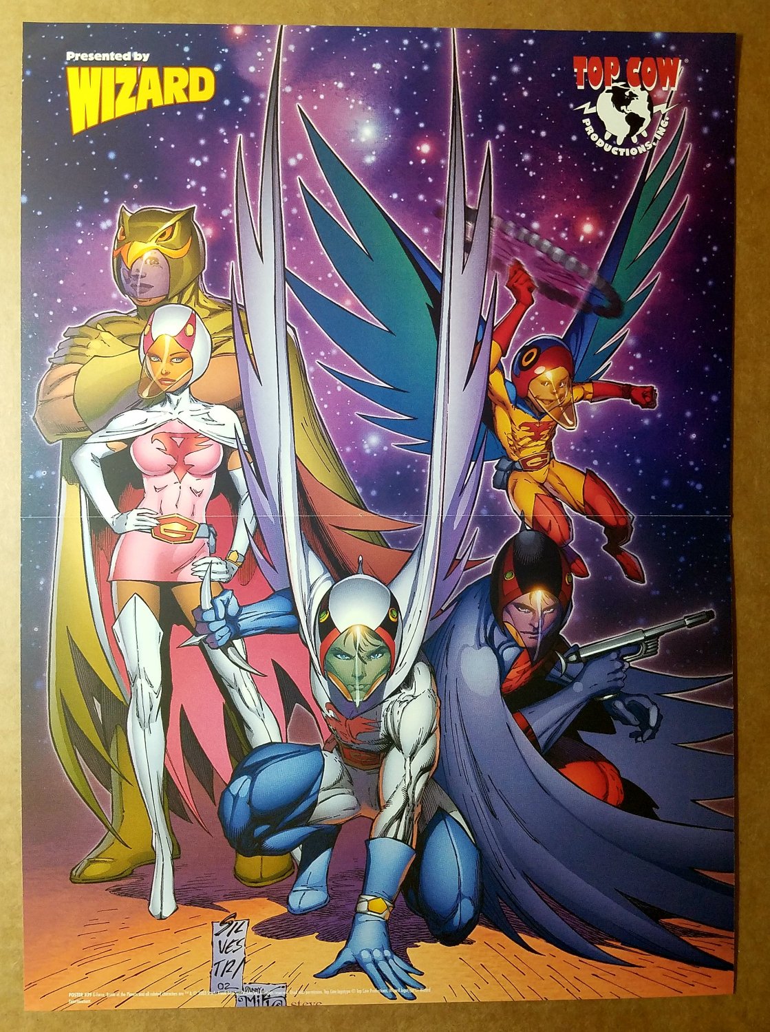 G-Force Battle of the Planets Top Cow Comics Poster by Marc Silvestri