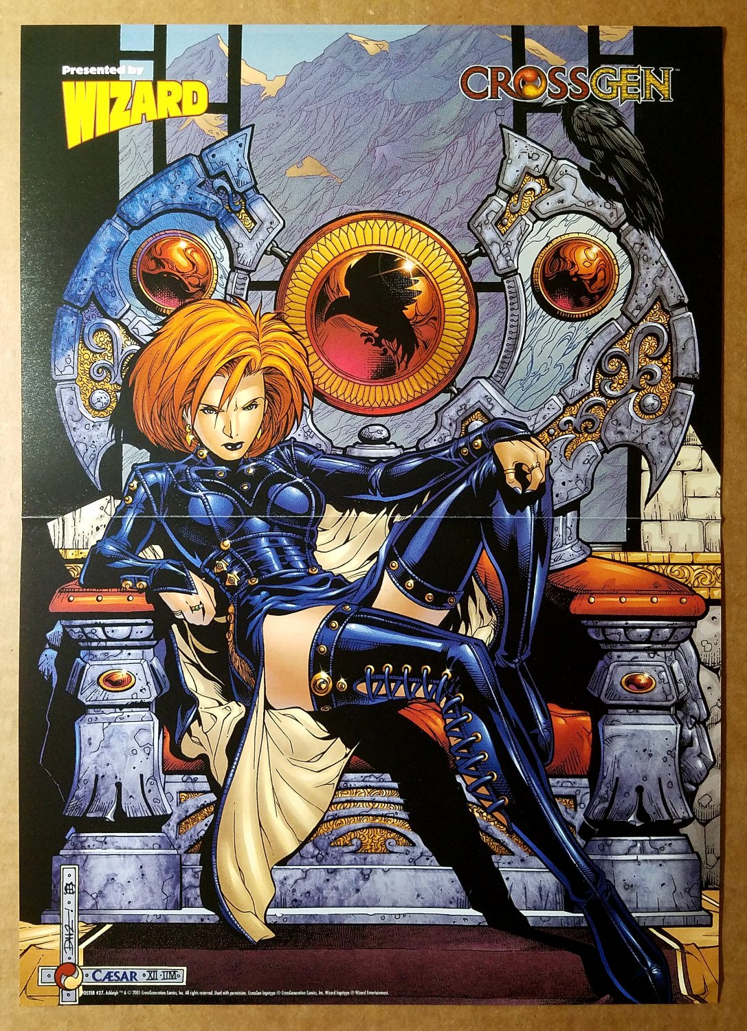 Scion Ashleigh CrossGen Comic Poster by Jim Cheung