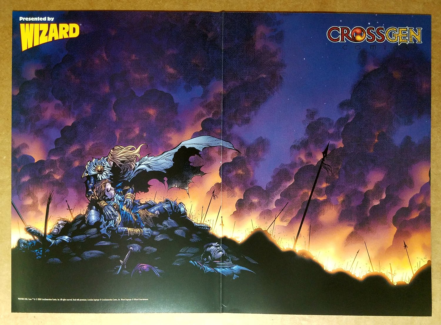 Sojourn Scion CrossGen Poster by Jim Cheung CrossGen