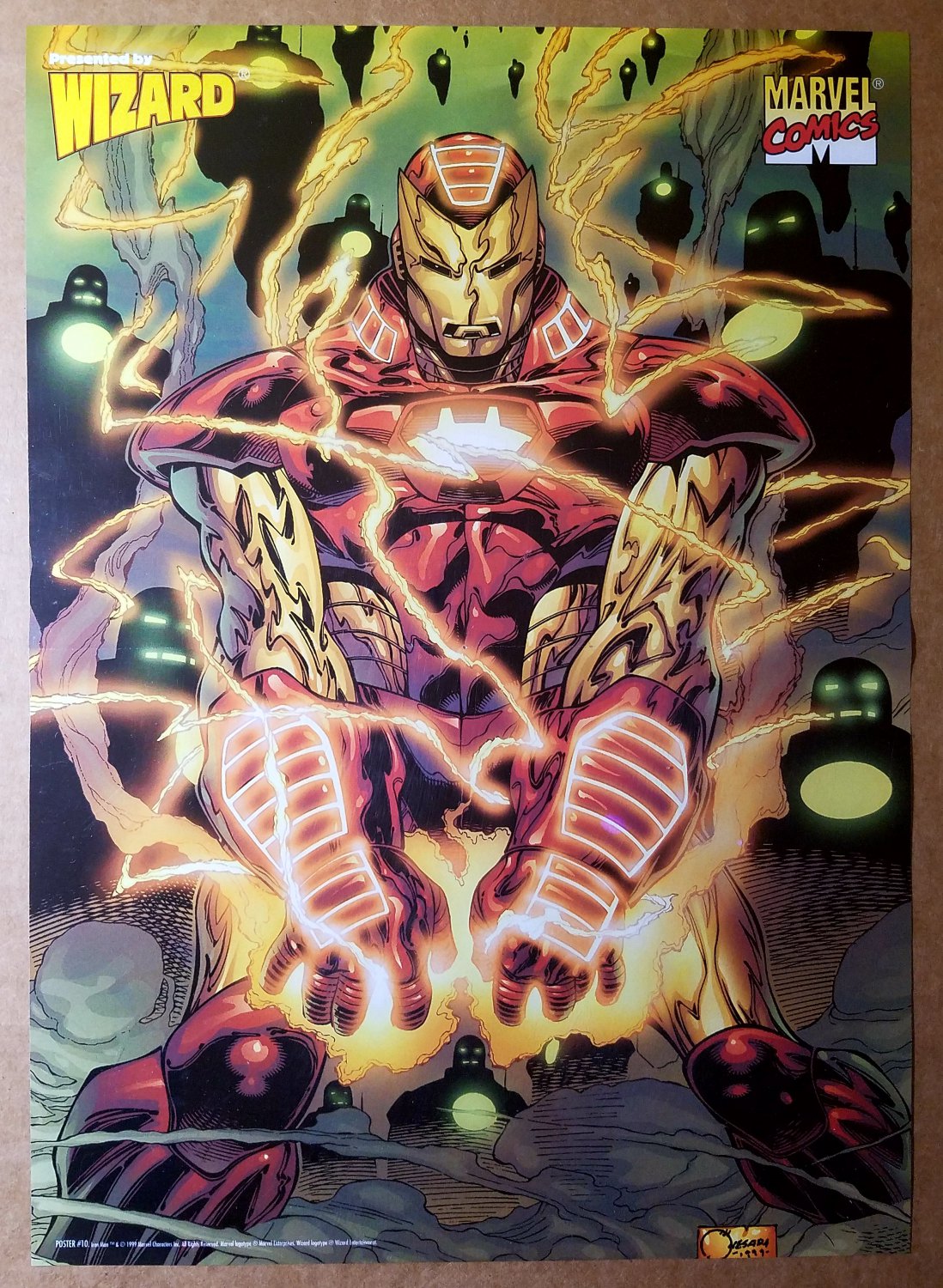 Iron Man Marvel Comics Poster by Joe Quesada