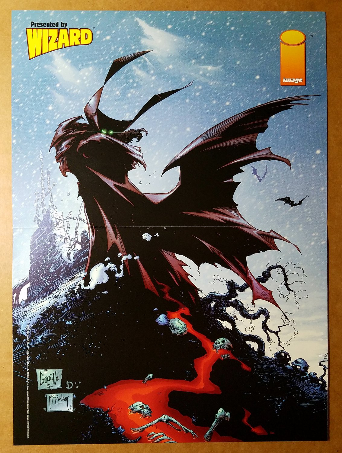 Spawn Image Comic Poster by Todd McFarlane