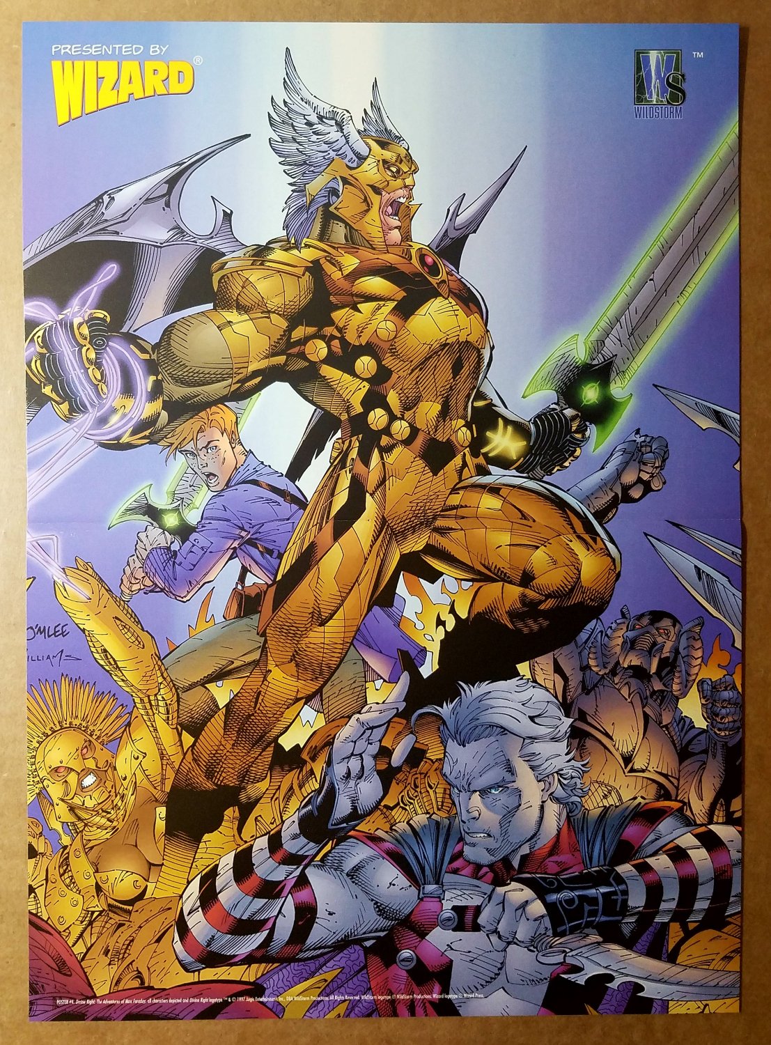 Divine Right WildStorm Comics Poster by Jim Lee