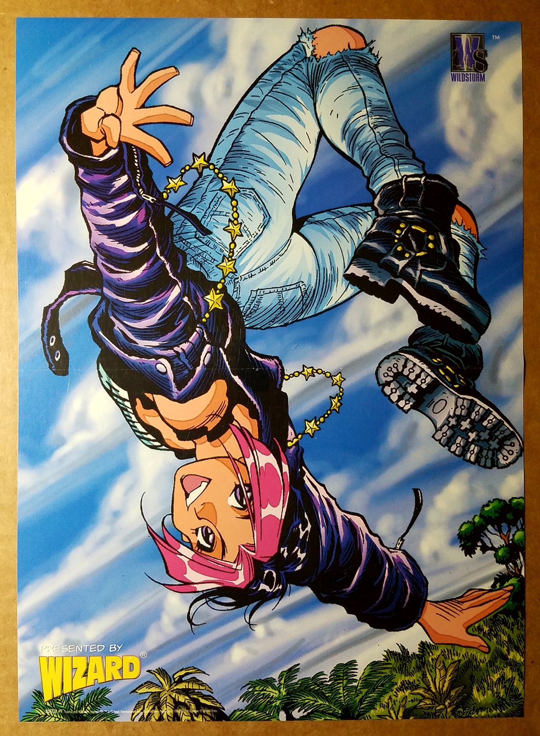 Gen13 Freefall WildStorm Comic Poster by Adam Warren