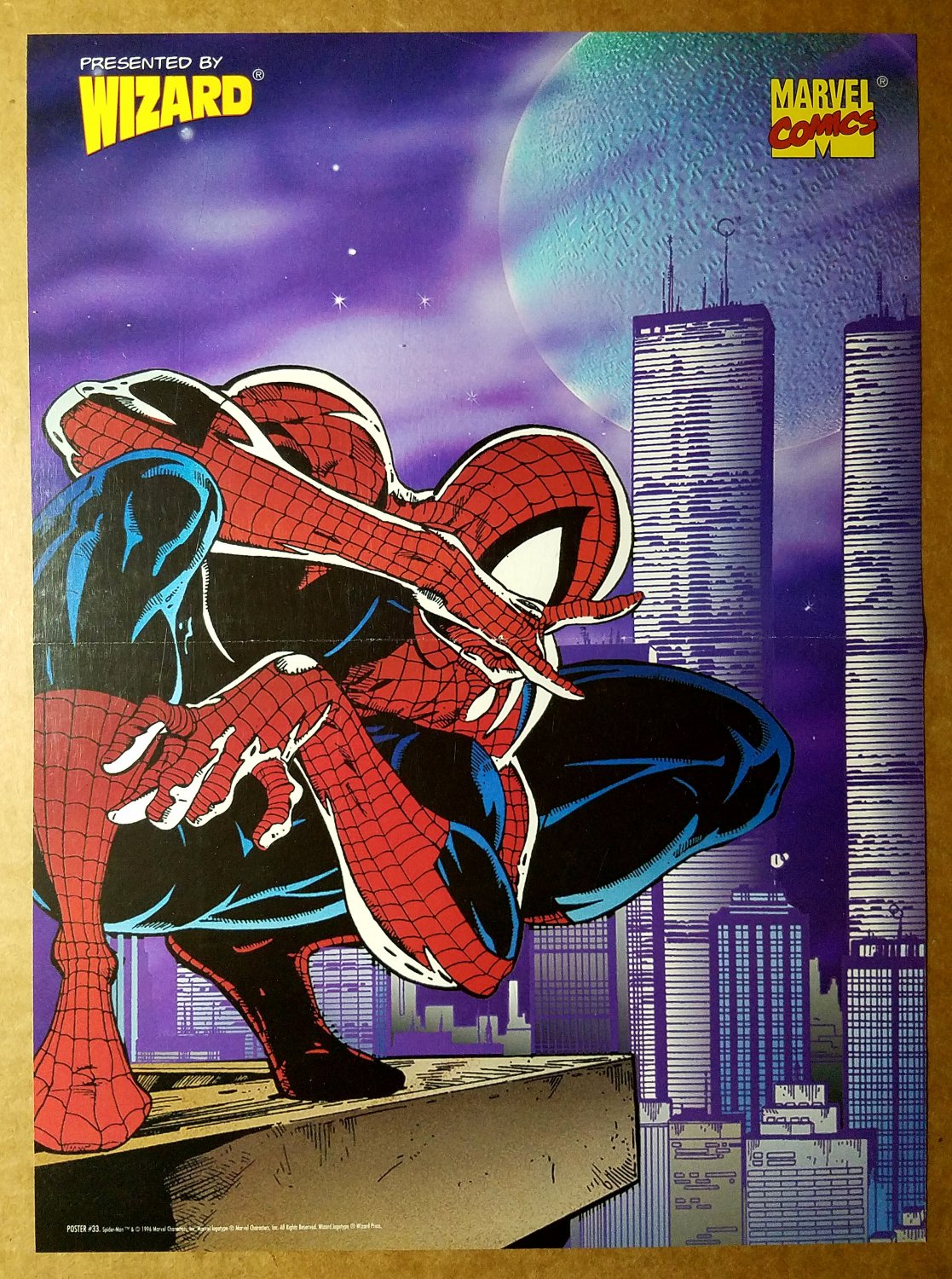 Spider-Man Marvel Comics Poster by Luke Ross