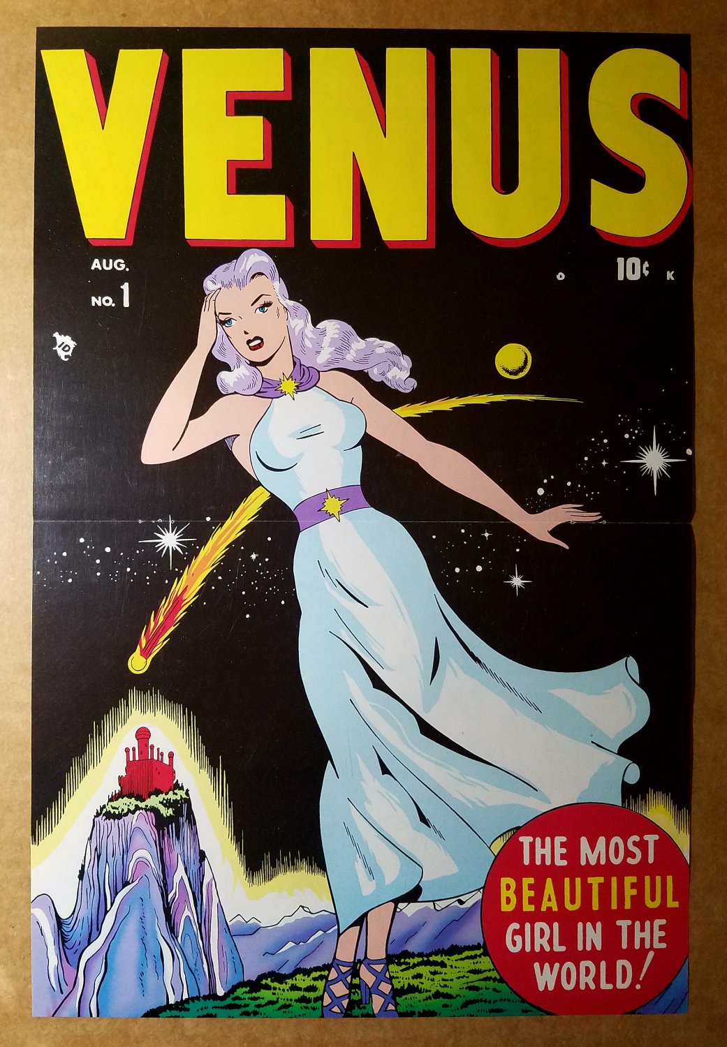 Venus 1 Marvel Comics Poster by Ken Bald